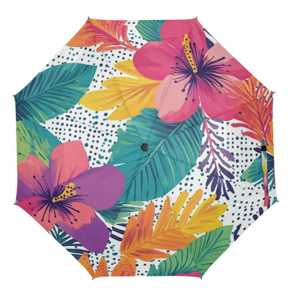 21" Inch Auto Open Close Folding Umbrella Windproof Waterproof Full ...