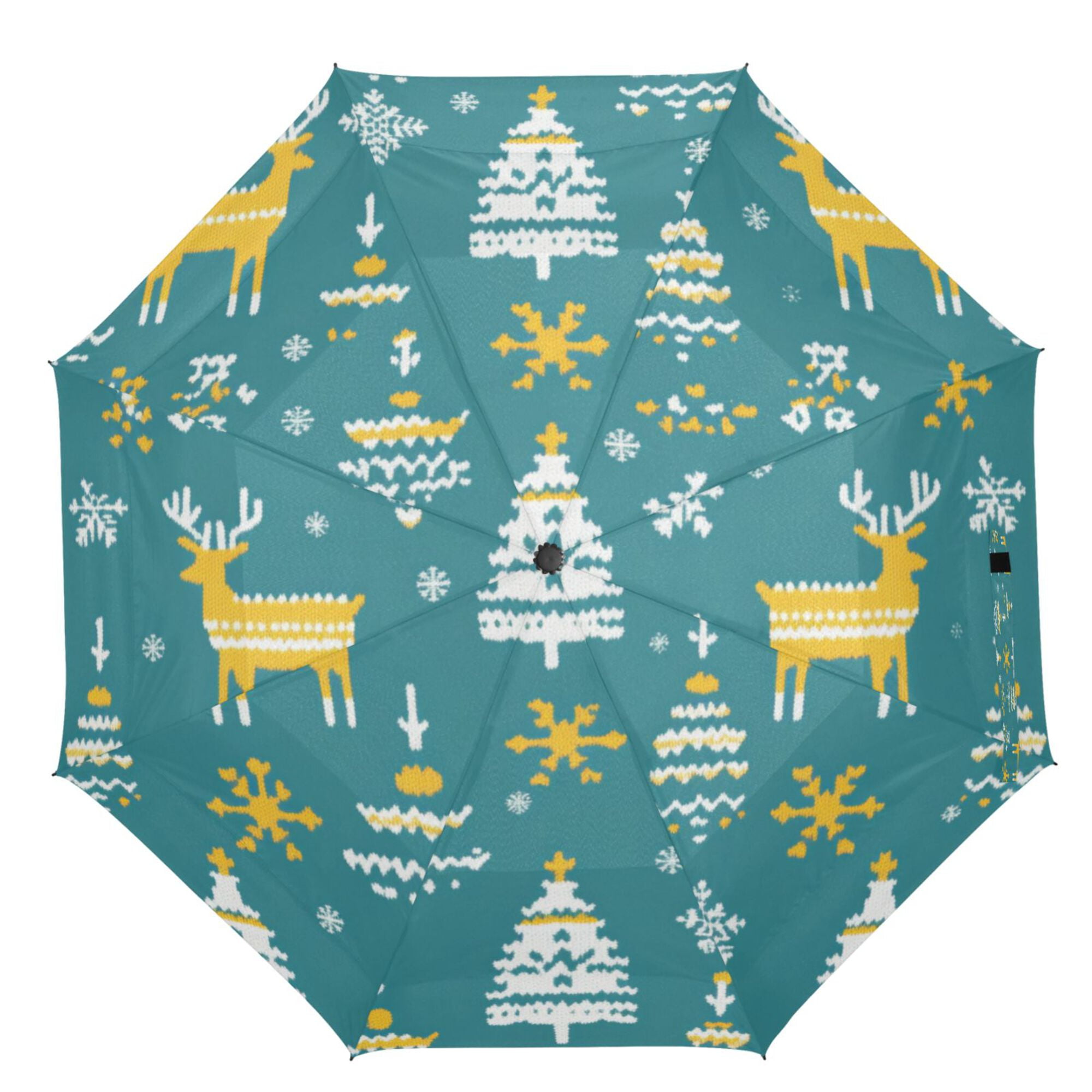 21" Inch Auto Open Close Folding Umbrella Windproof Waterproof Full ...