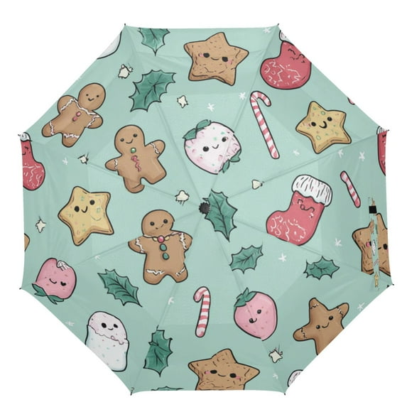 21" Inch Auto Open Close Folding Umbrella Windproof Waterproof Full ...