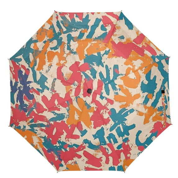 21" Inch Auto Open Close Folding Umbrella Windproof Waterproof Full ...