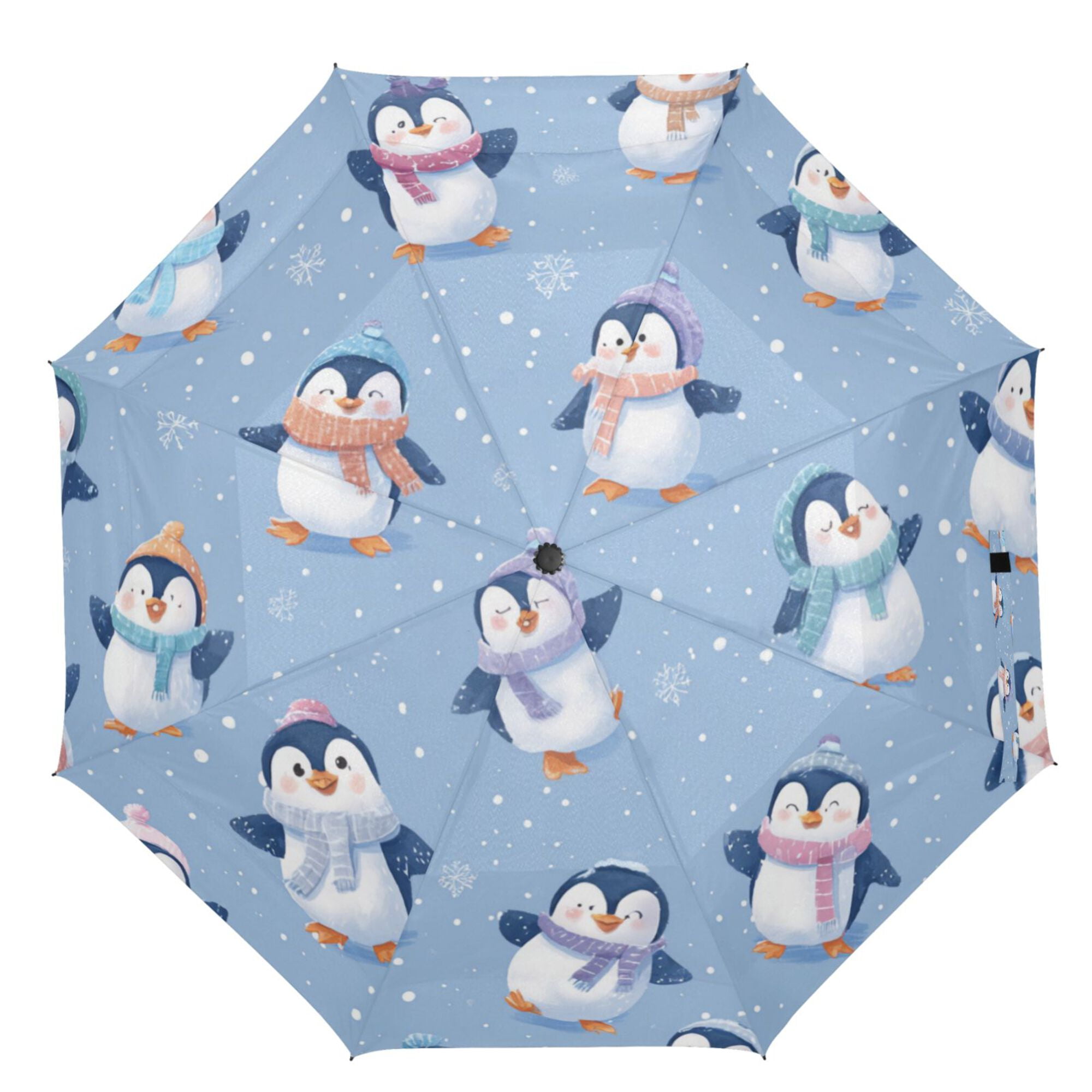 21" Inch Auto Open Close Folding Umbrella Windproof Waterproof Full ...