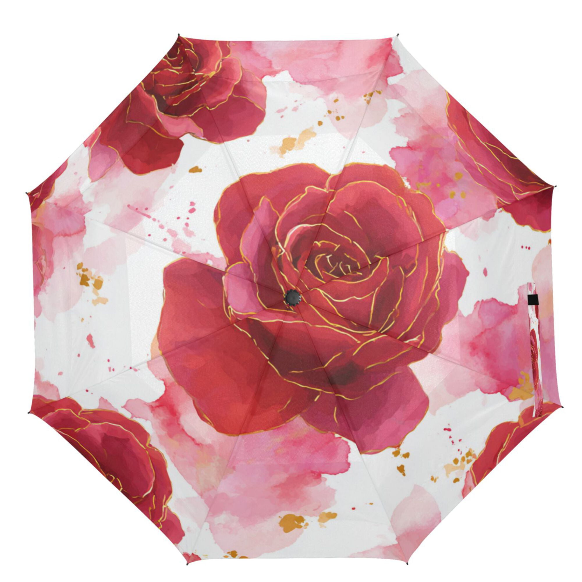 21" Inch Auto Open Close Folding Umbrella Windproof Waterproof Full ...