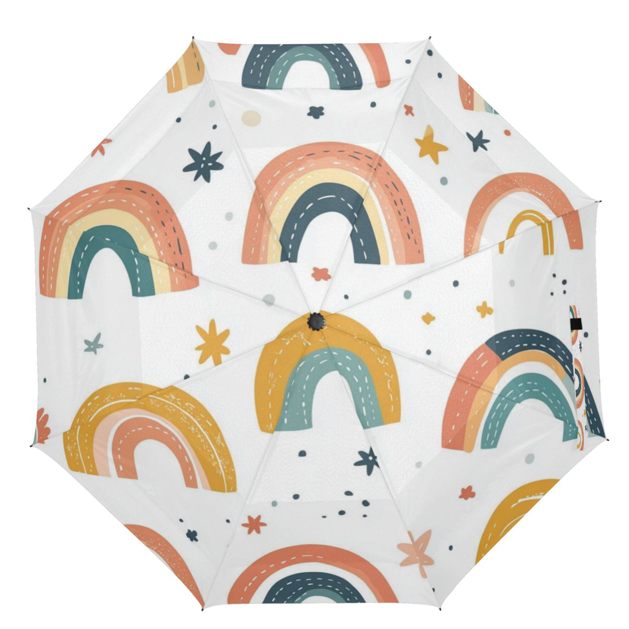 21" Inch Auto Open Close Folding Umbrella Windproof Waterproof Full ...