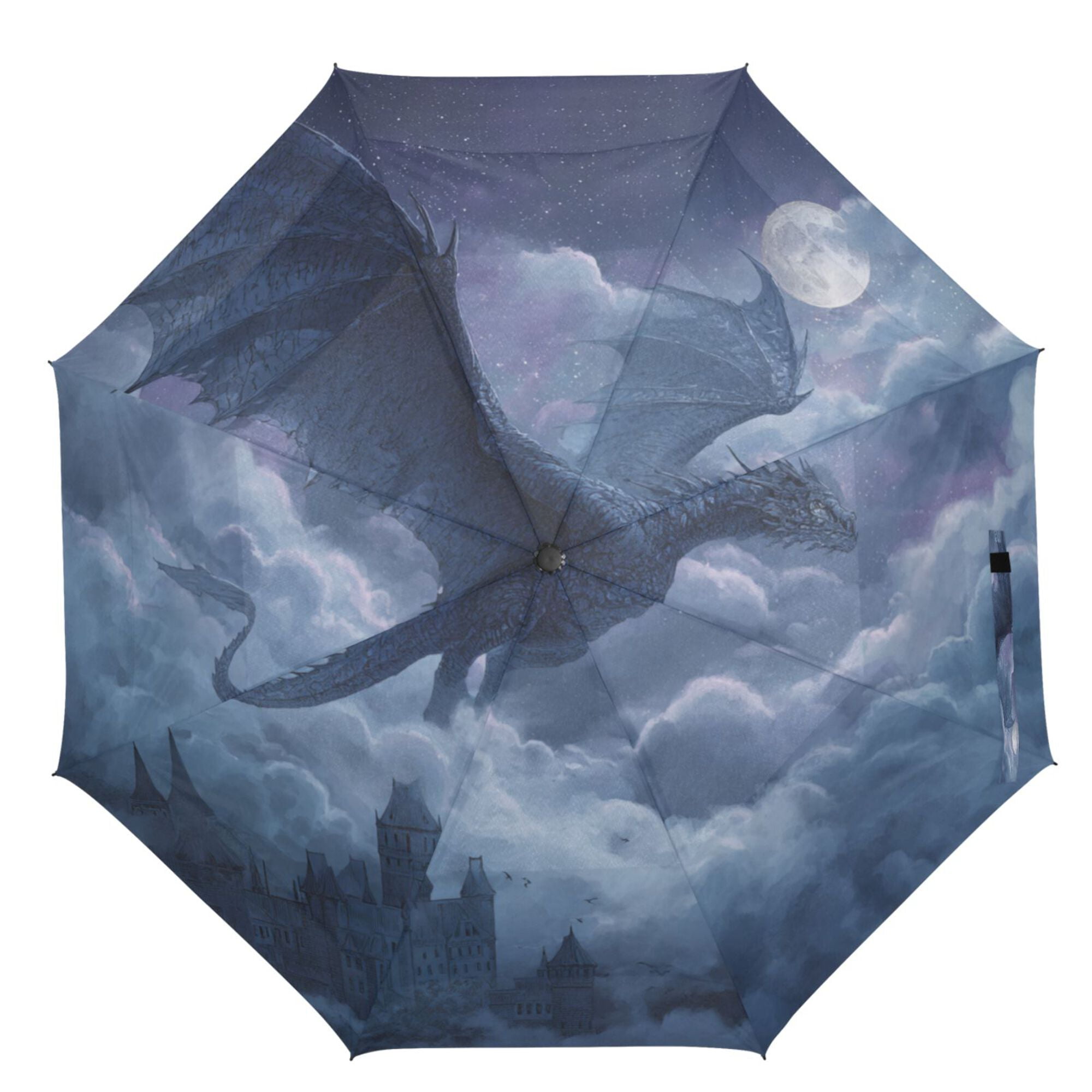 21" Inch Auto Open Close Folding Umbrella Windproof Waterproof Full ...