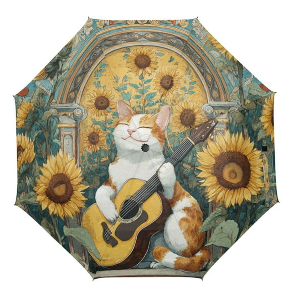 21" Inch Auto Open Close Folding Umbrella Windproof Waterproof Full ...