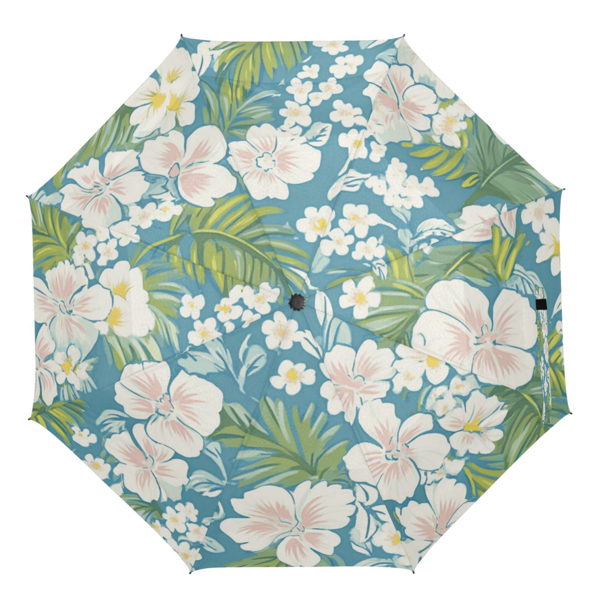 21" Inch Auto Open Close Folding Umbrella Windproof Waterproof Full ...