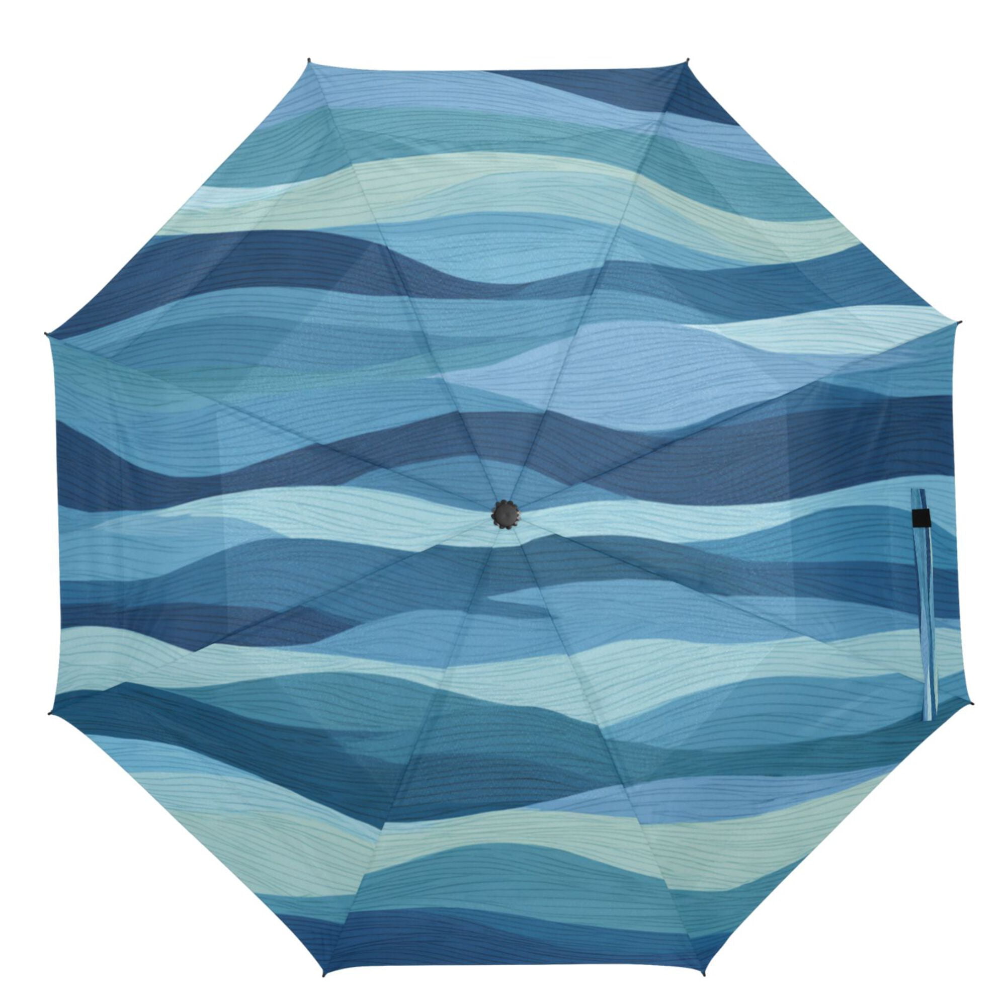 21" Inch Auto Open Close Folding Umbrella Windproof Waterproof Full ...