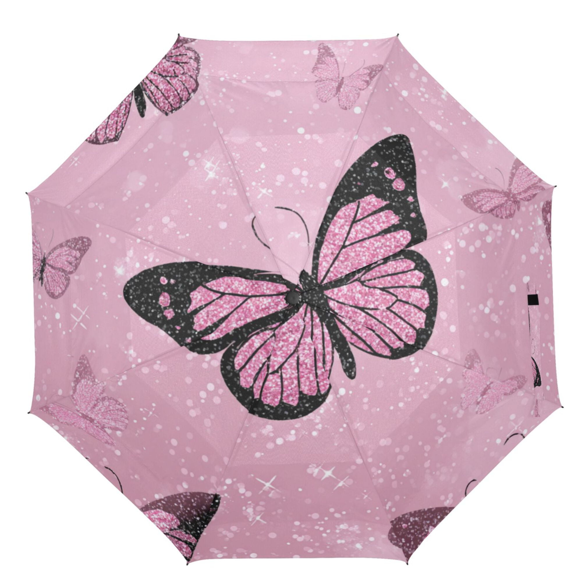 21" Inch Auto Open Close Folding Umbrella Windproof Waterproof Full ...