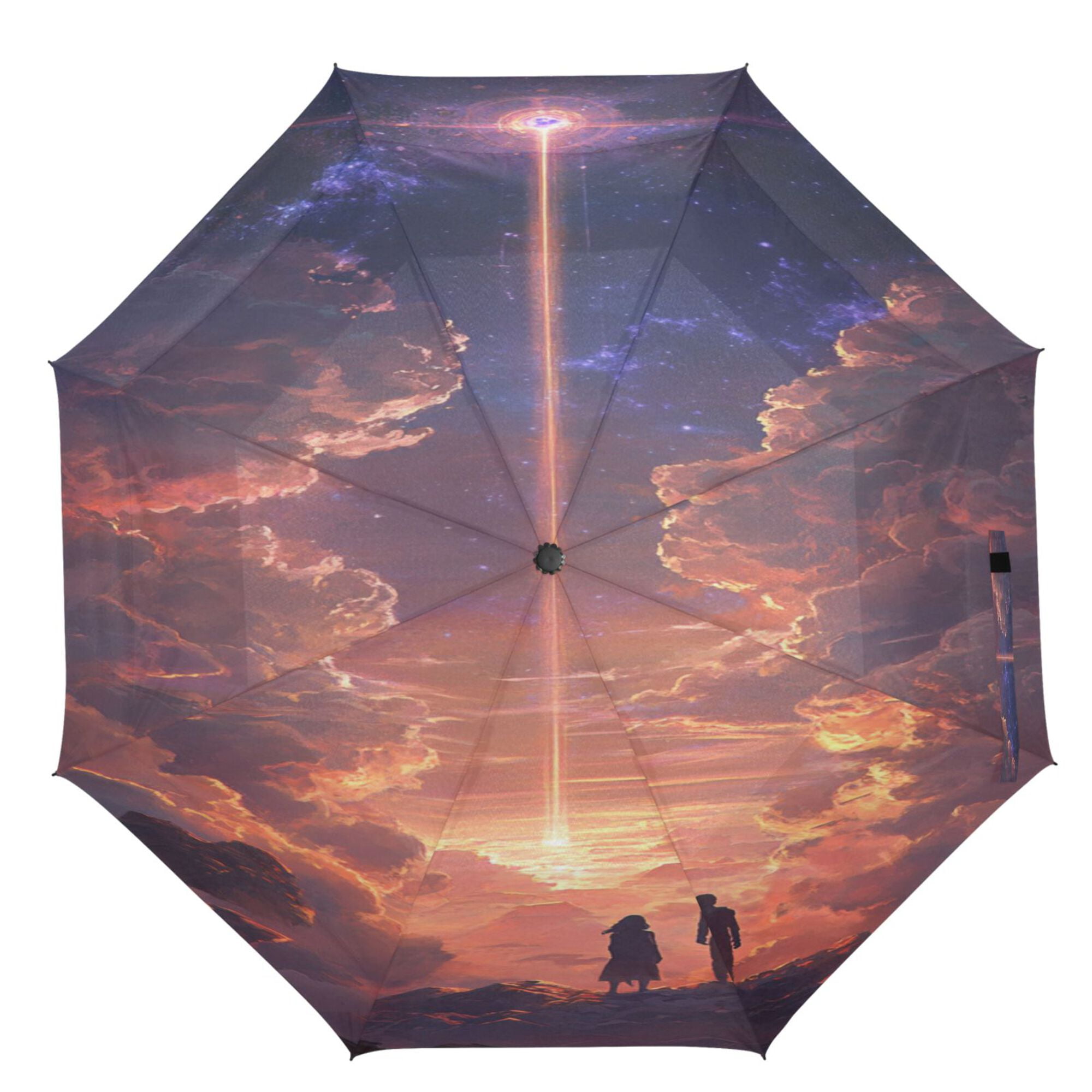 21" Inch Auto Open Close Folding Umbrella Windproof Waterproof Full ...