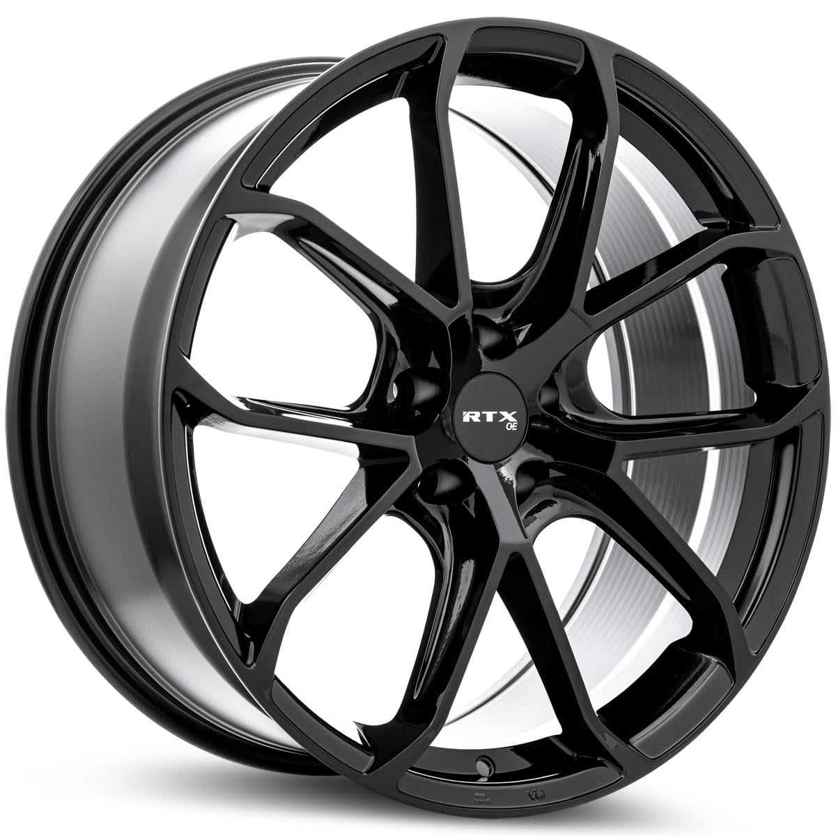 21 Inch Black Alloy Wheel Rim for Porsche Cayenne, RTX 83234 21x11 ...