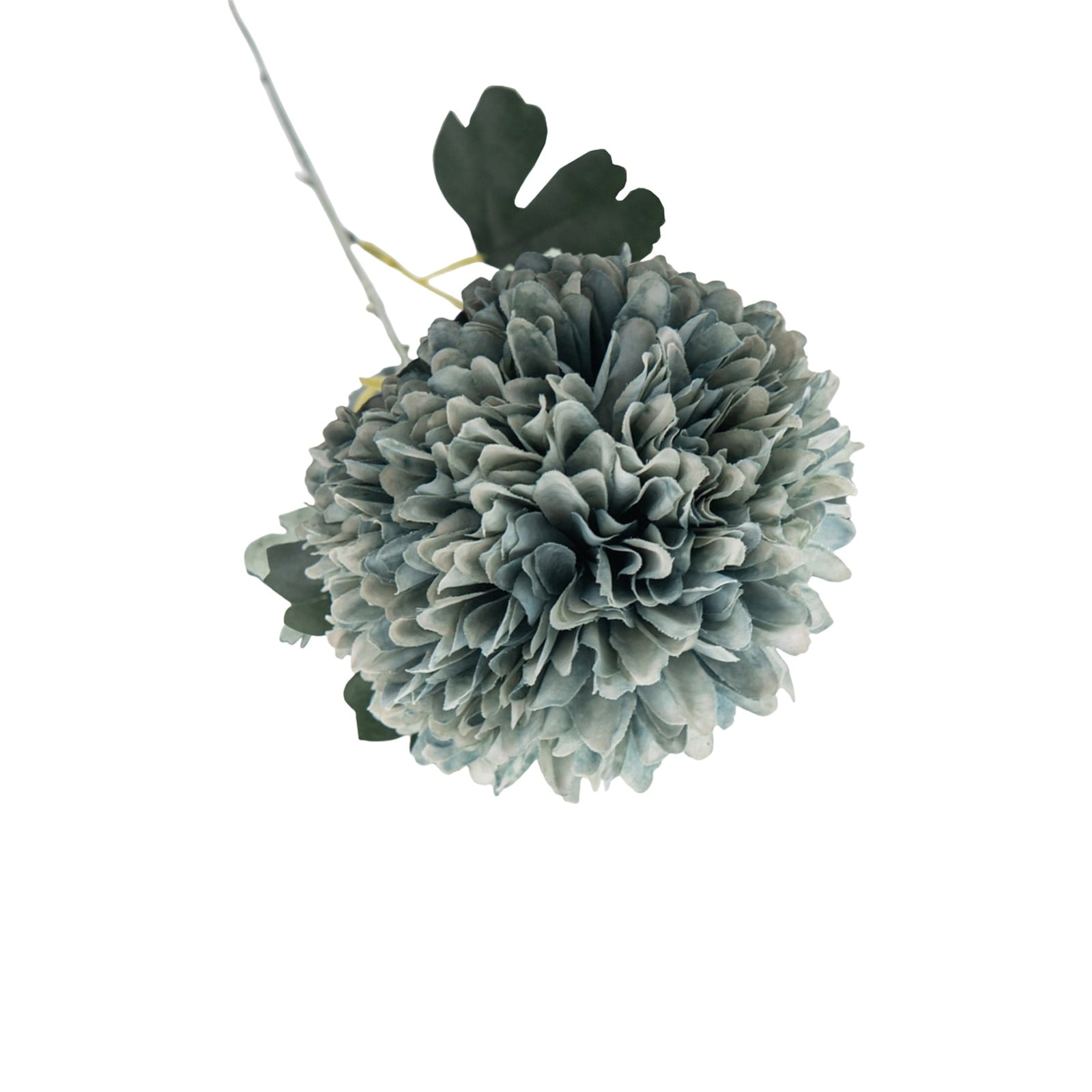 21 Inch Chrysanthemum Artificial Flowers with 4.33-inch Sphere Flower ...