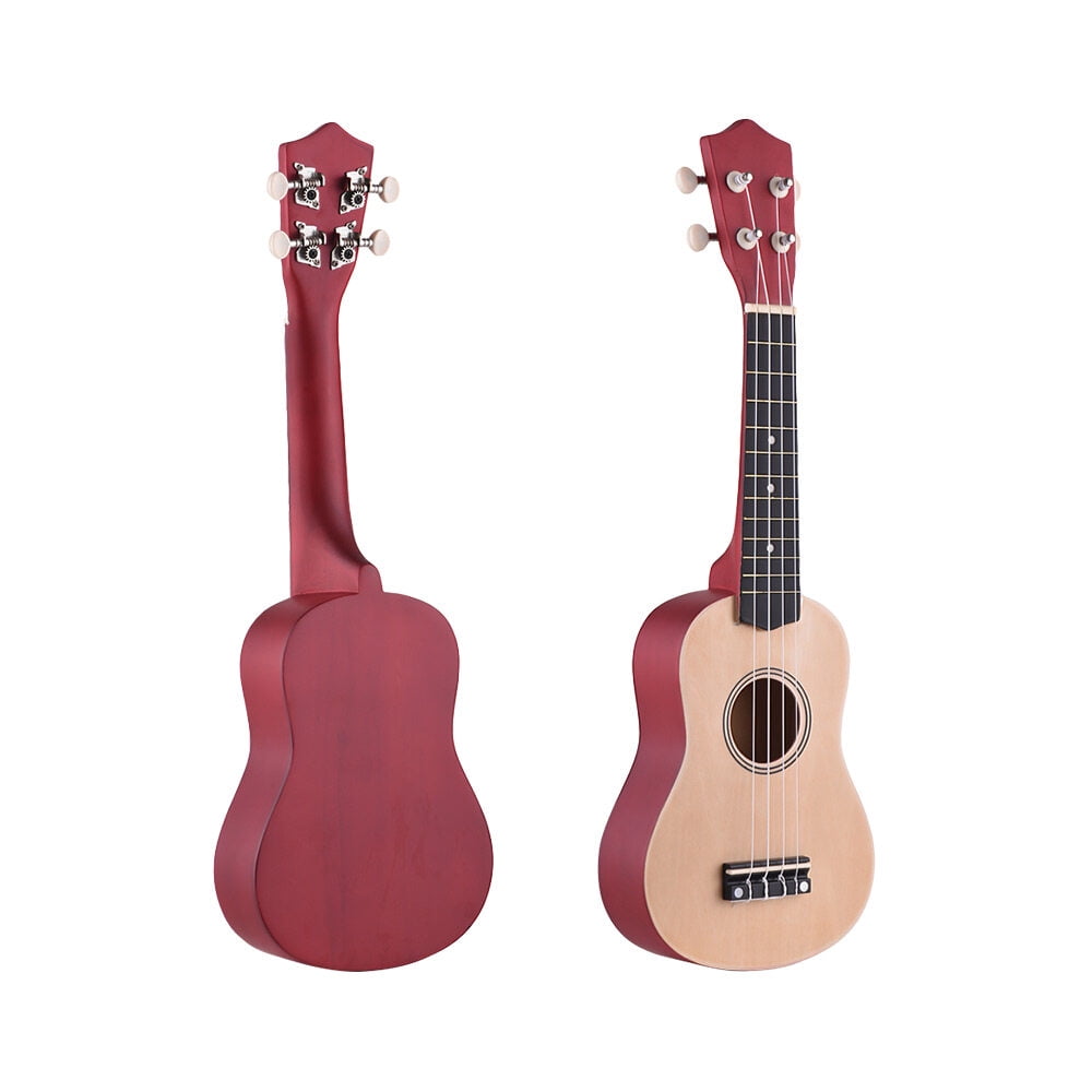21 Inch Colored Acoustic Soprano Ukulele Basswood Uke Portable Musical ...