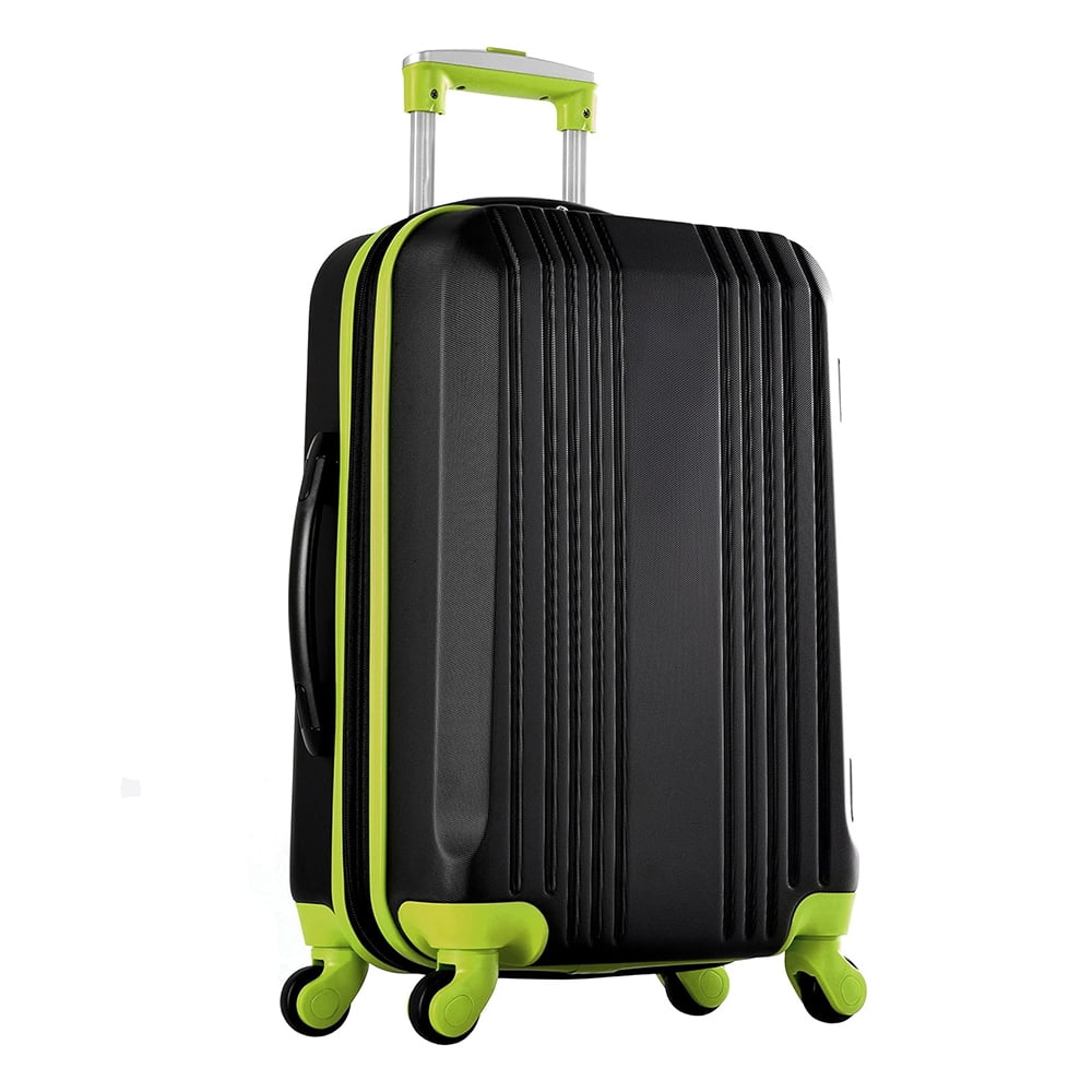 21 Inch Expandable Carry On 4 Wheel Spinner Luggage Suitcase with ...