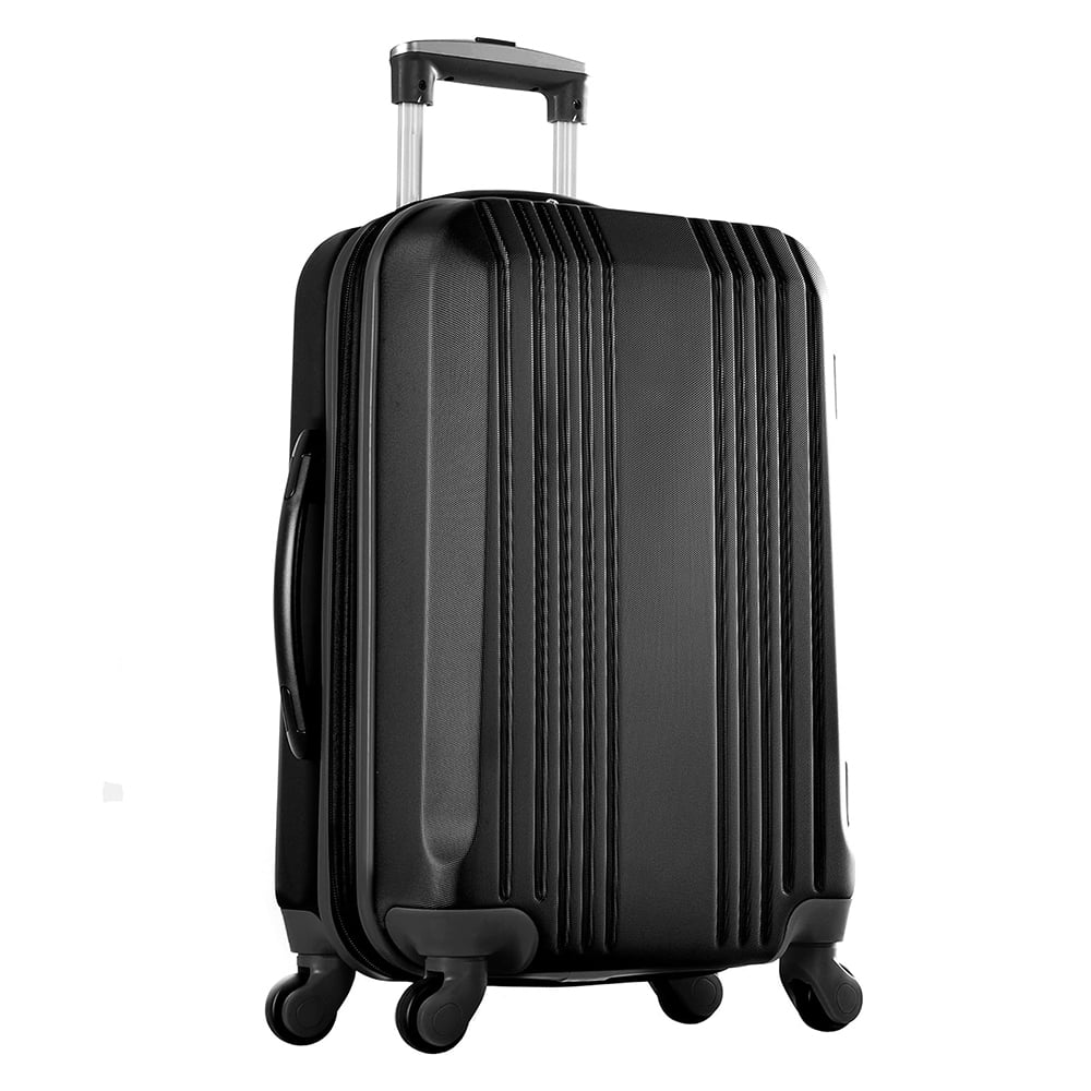 21 Inch Expandable Carry On 4 Wheel Spinner Luggage Suitcase with ...
