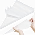 21 Inch Extra Large Piping Bags,100 Pack Disposable Pastry Bags,Thick ...