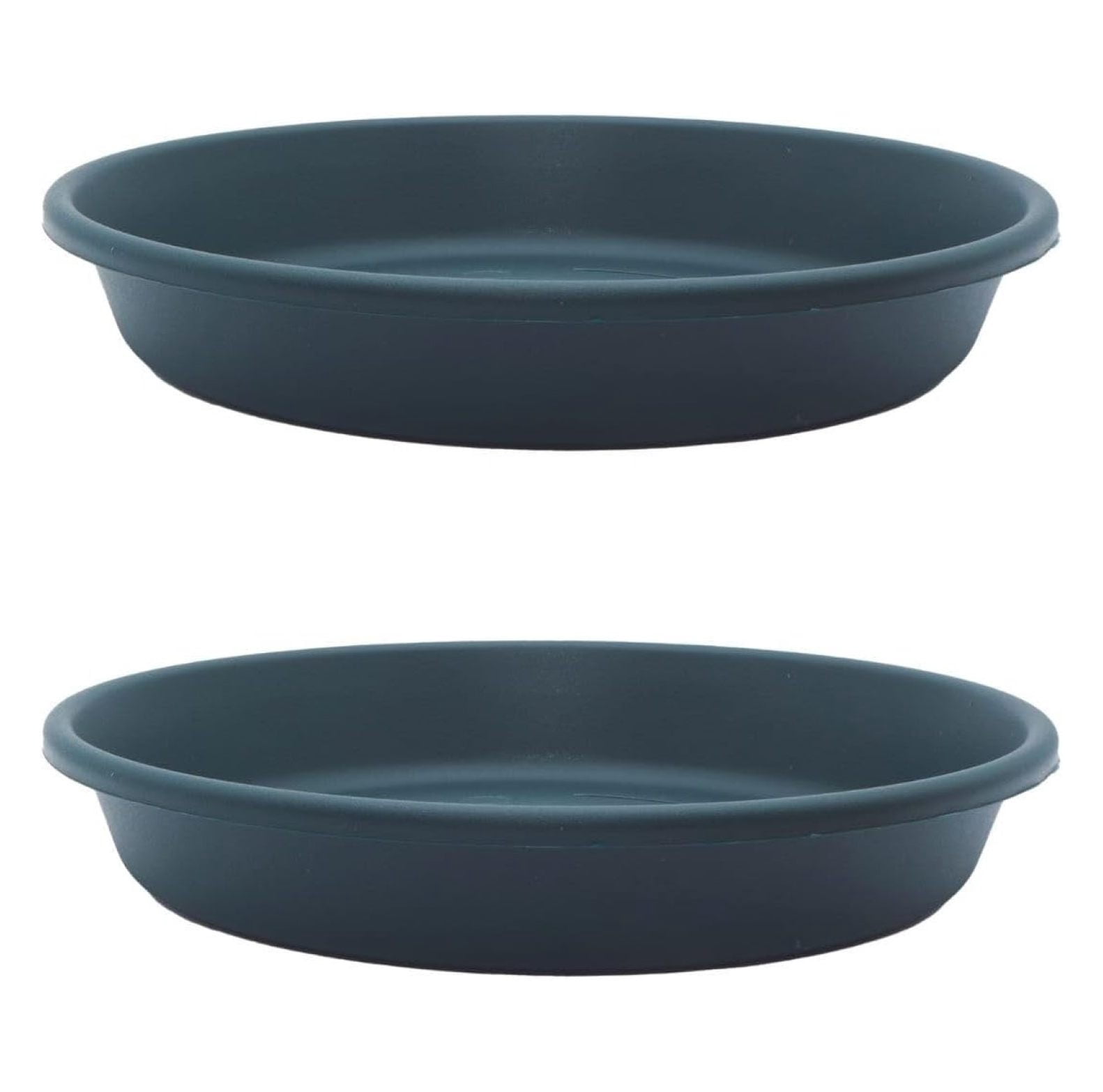 21 Inch Round Plastic Classic Plant Saucer - Indoor Outdoor Plant Trays ...