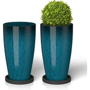 Bushy Box Large Stump Planter. Weatherproof Outdoor Garden, Porch ...