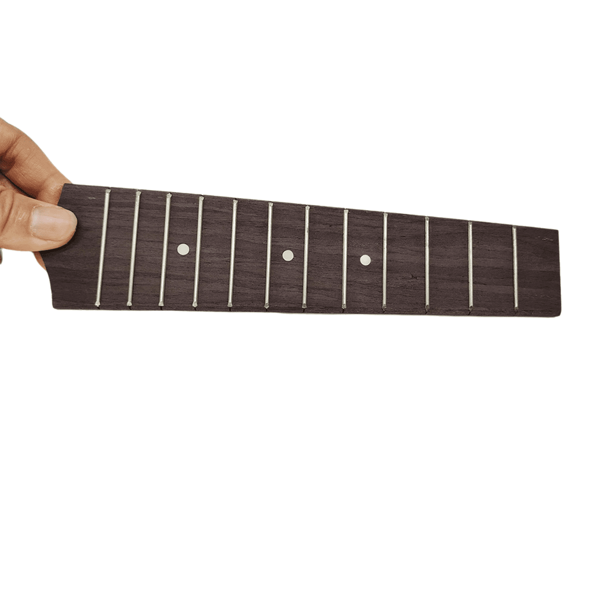 21 Inch Ukulele Fingerboard 12 Wire Frets Fretboard DIY Parts ...