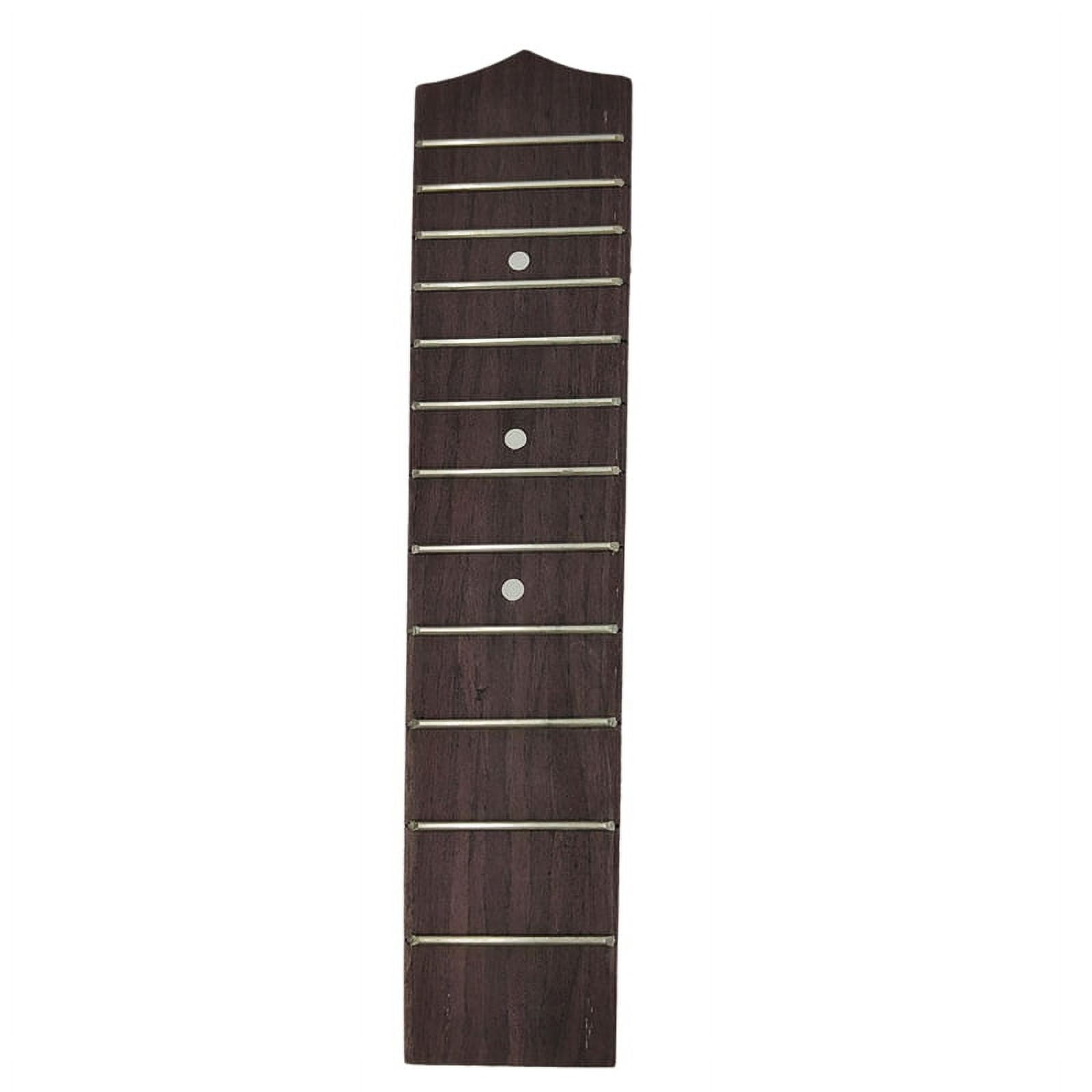 21 Inch Ukulele Fingerboard 12 Wire Frets Fretboard Ukulele DIY Parts ...