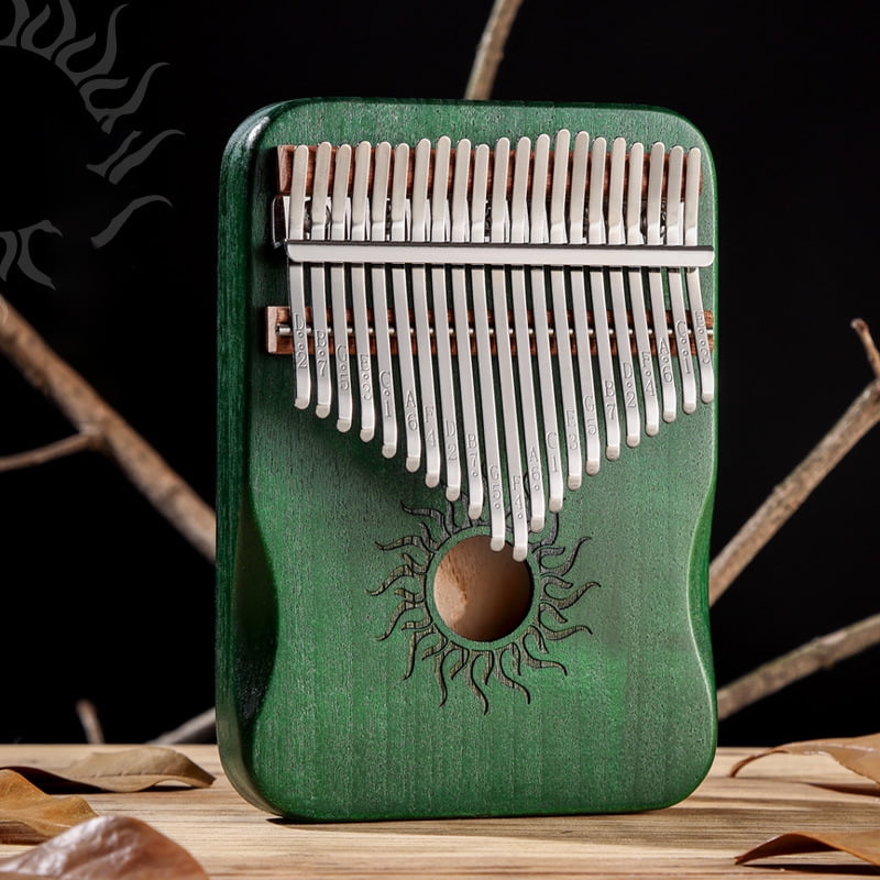 21 Key Kalimba Finger Piano Solid Maple Wood Kalimba Thumb Piano ...
