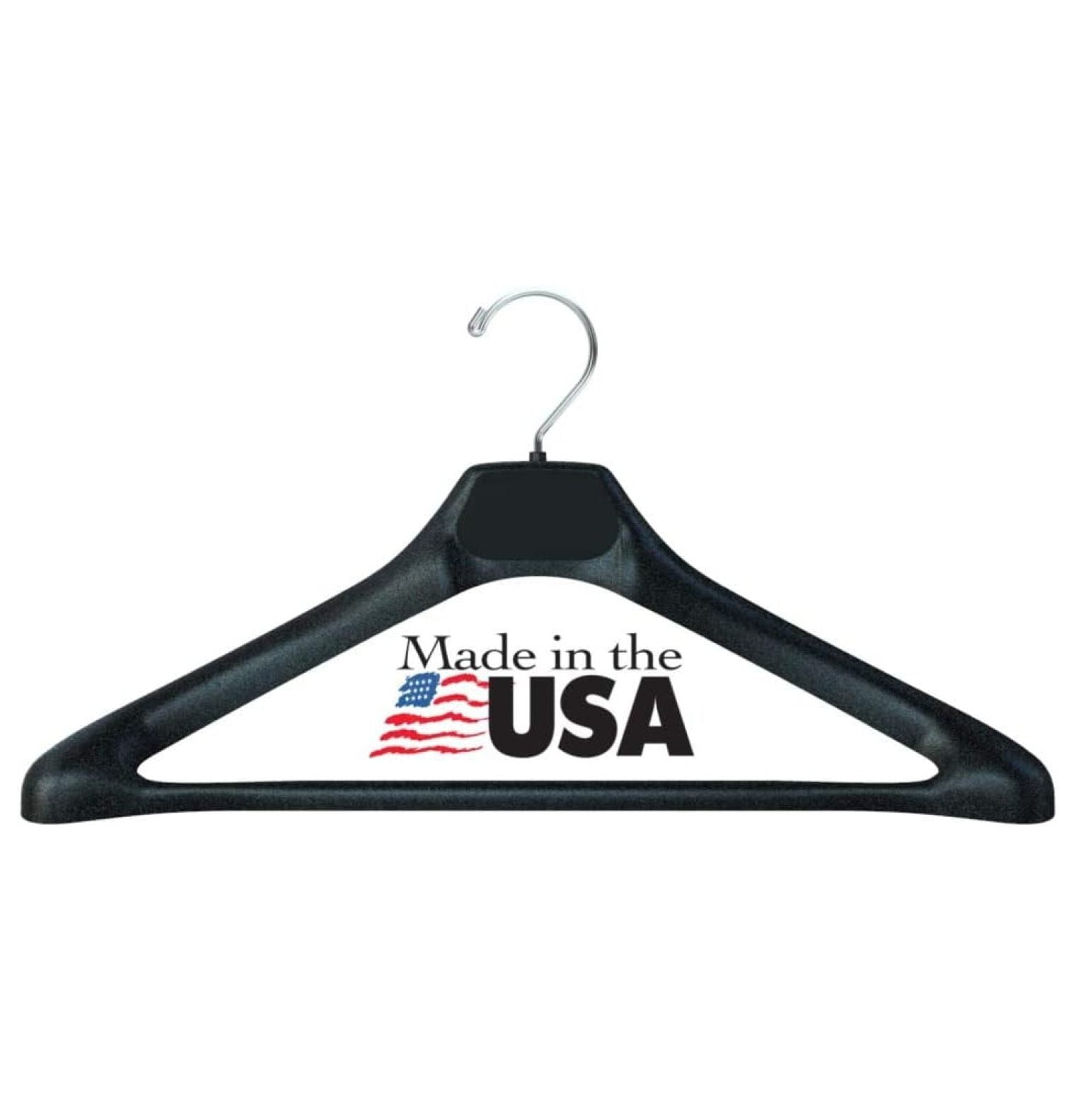 21" Mod Suit Hanger-AMA, Metal Hook, Anti-Slip, Packed 12 per Box, Made ...