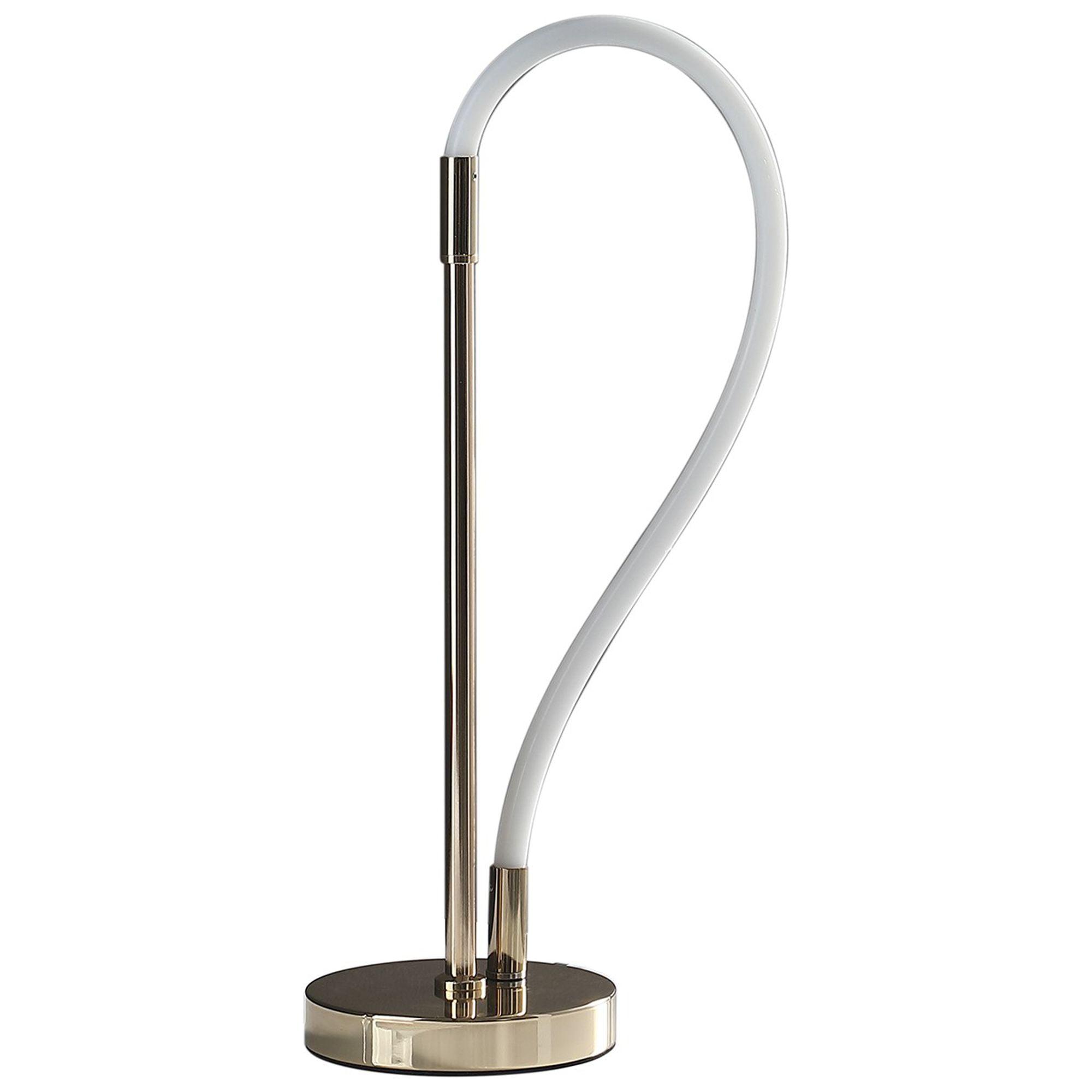 21â€ Modern Rose Gold LED Elastic Tube Desk Lamp - Walmart.com