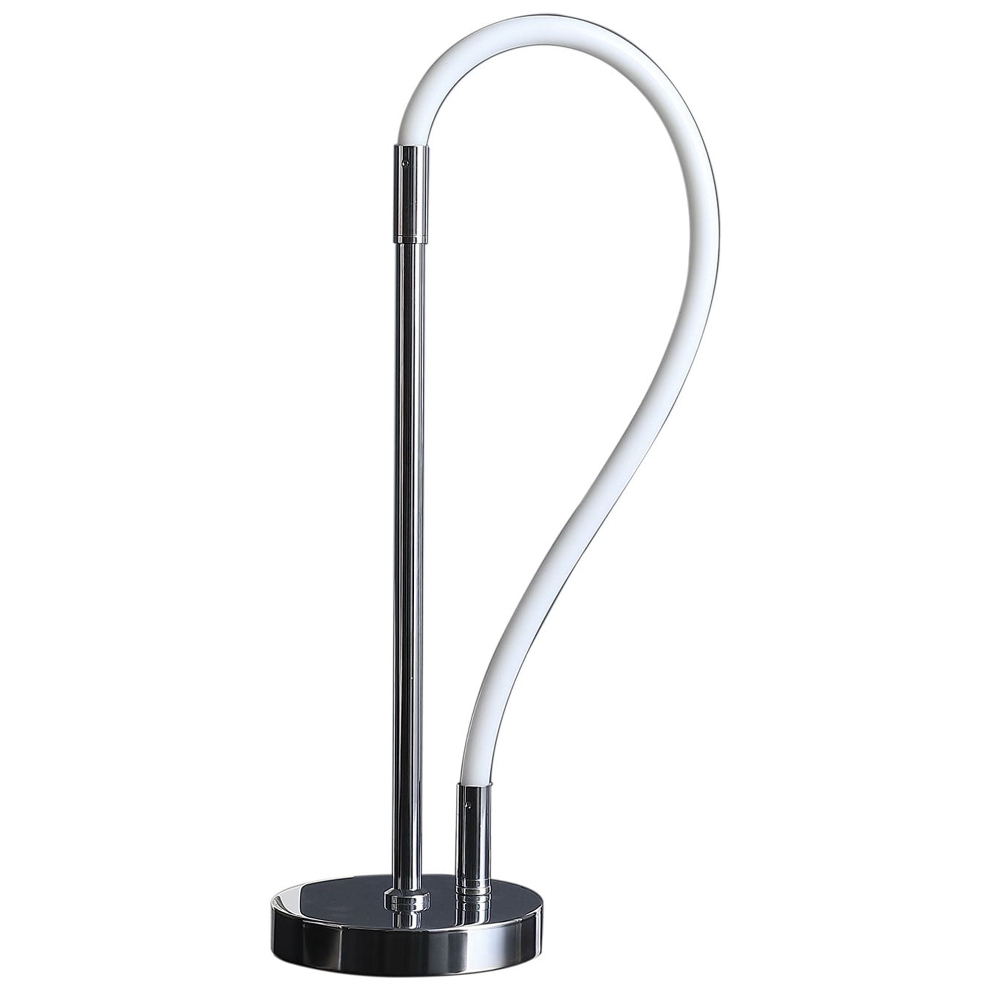 21â€ Modern Silver LED Elastic Tube Desk Lamp - Walmart.com