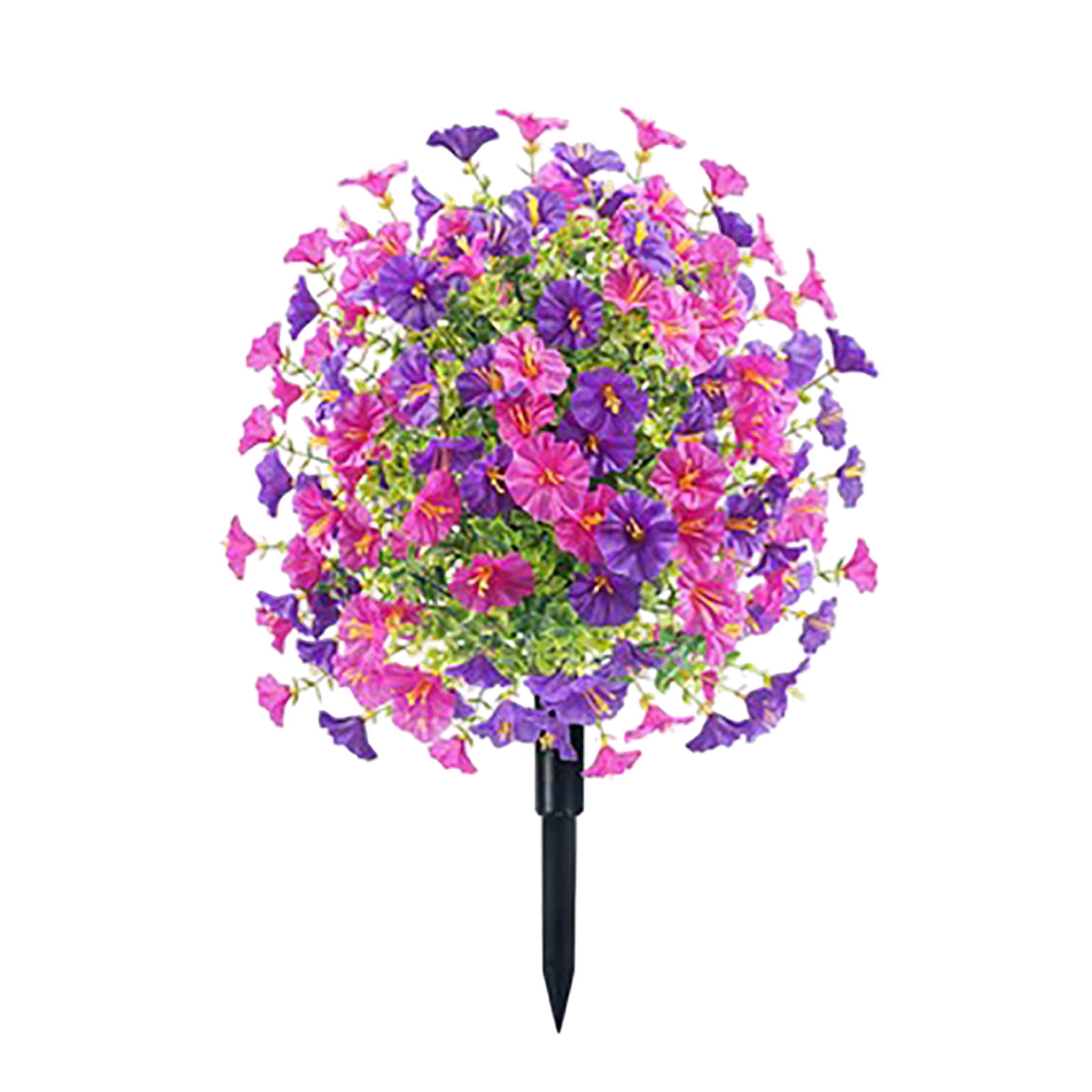 21" Morning Glory Simulation Flower For Outdoor Faux Shrubs Realistic ...