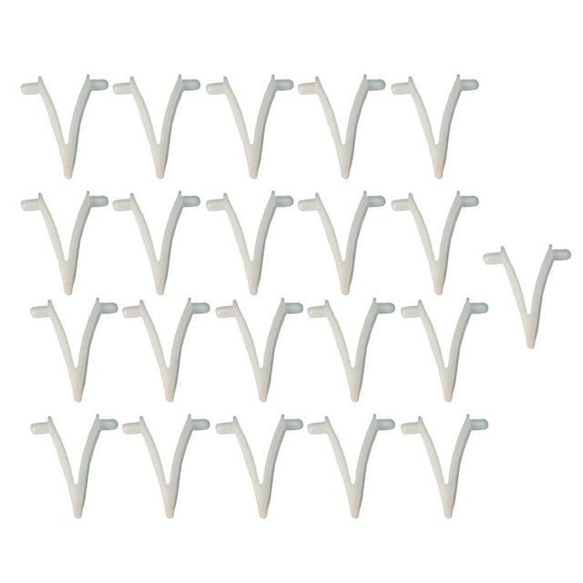 21-Pack Pool V-Clips Replacement, Heavy-Duty Plastic Butterfly Clips ...
