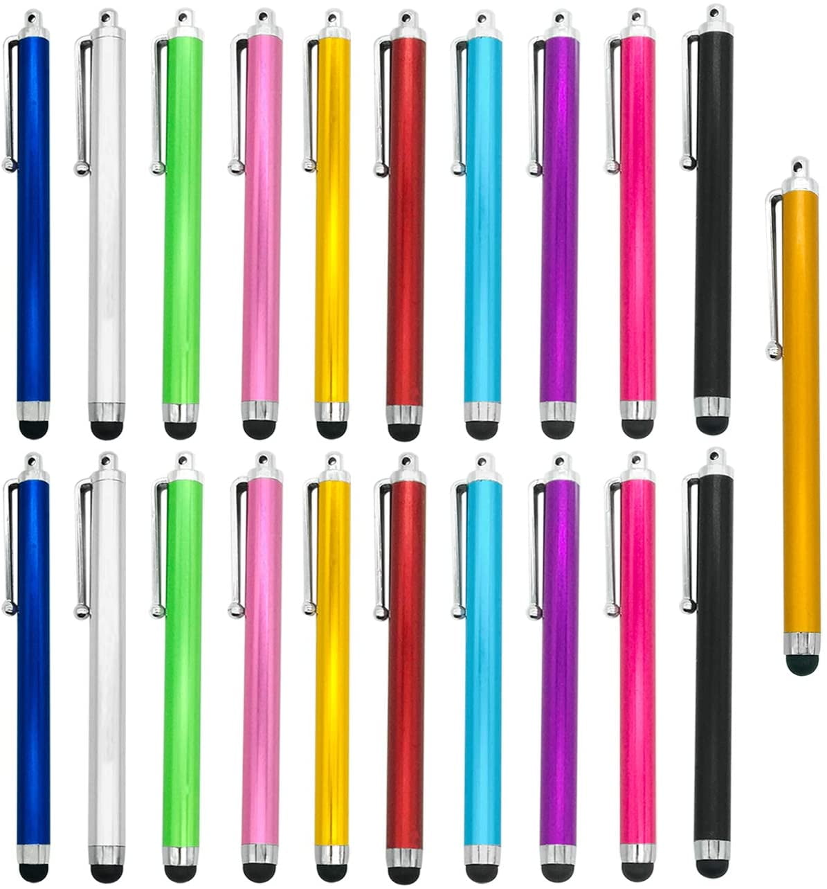 21 Pack Stylus Pen Set, Universal Touch Screen Capacitive Styli ...