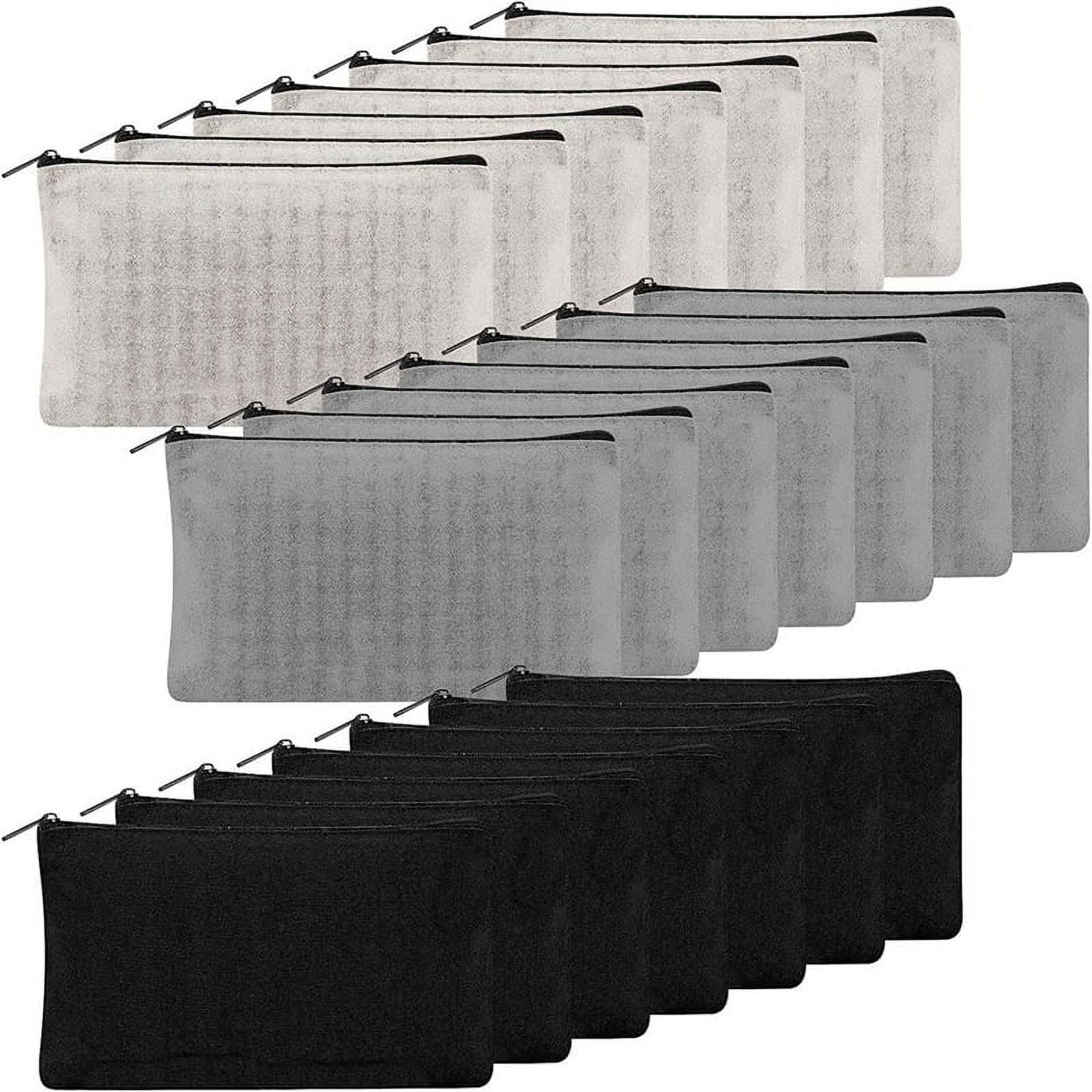 21 Pack Zipper Pencil Pouch Bags, Pouches Bulk, Case for Organizing ...