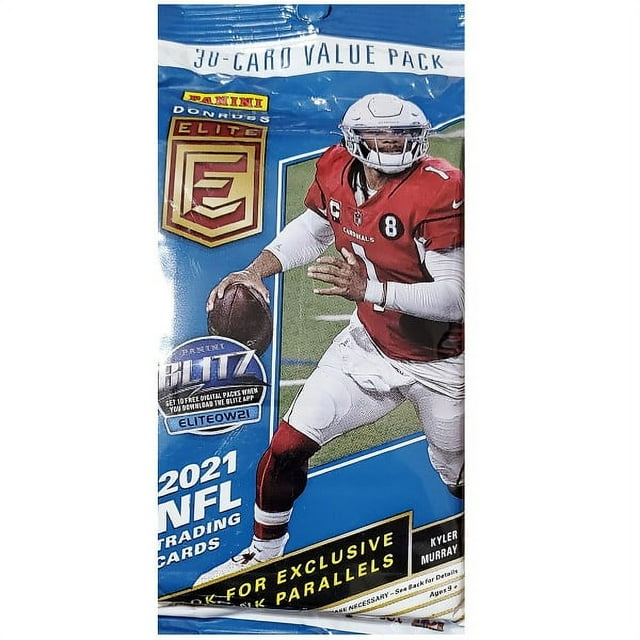 21 Panini Donruss Elite Football Fat Pack Trading Cards - Walmart.com
