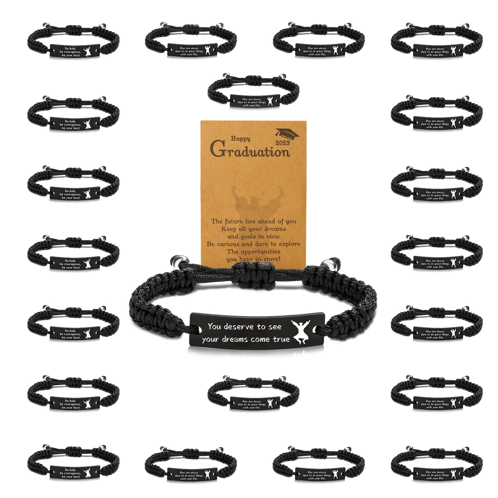 21 Pcs 2024 Graduation Gifts for Him Her, Inspirational Graduates ...