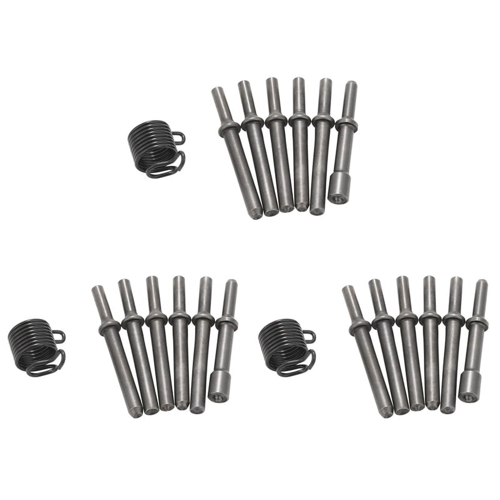 21 Pcs Great Heavy Duty Smoothing Pneumatic Air Rivet Hammer Tools Kit ...