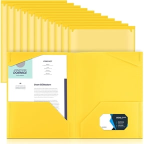Clear Front File Folder
