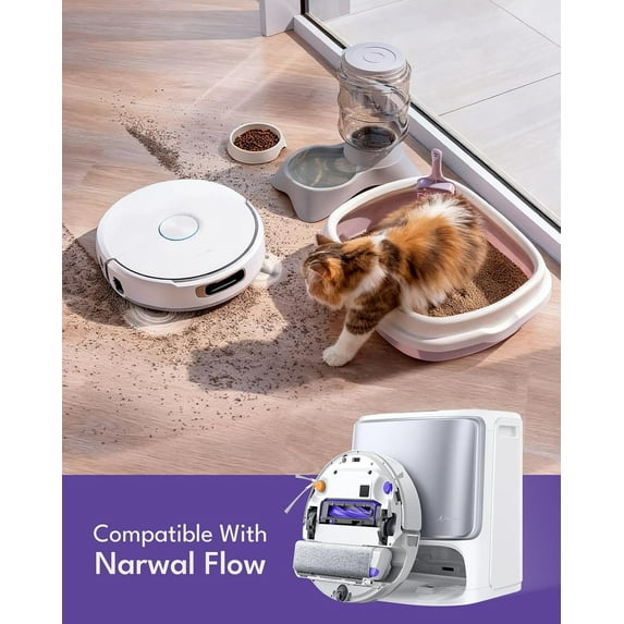 21 Pcs Replacement Parts for Narwal Flow Robot Vacuum Cleaner - Walmart.com