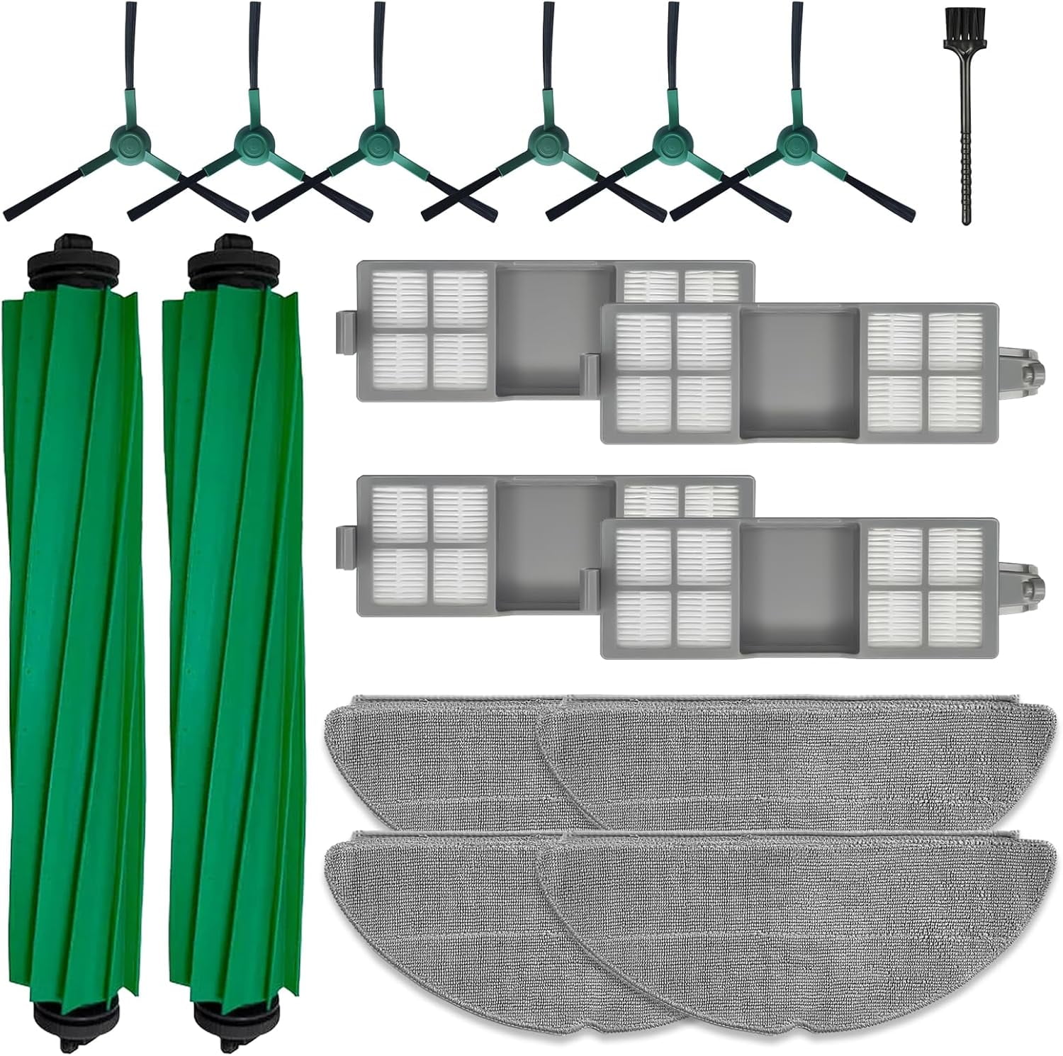 21 Pcs Replacement Parts for iRobot Roomba Plus 405/505/507 Combo Robot ...