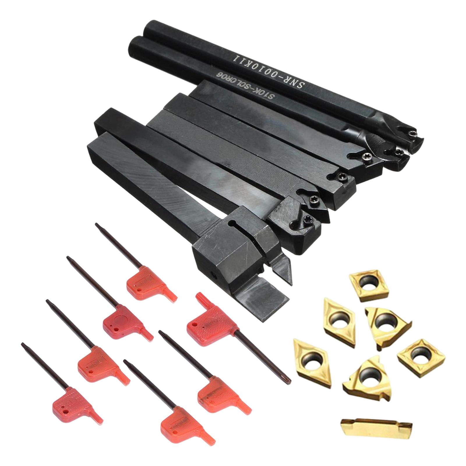 21 Pieces Lathe Boring Bar Turning Tool Lathe Boring Bar for Semi ...