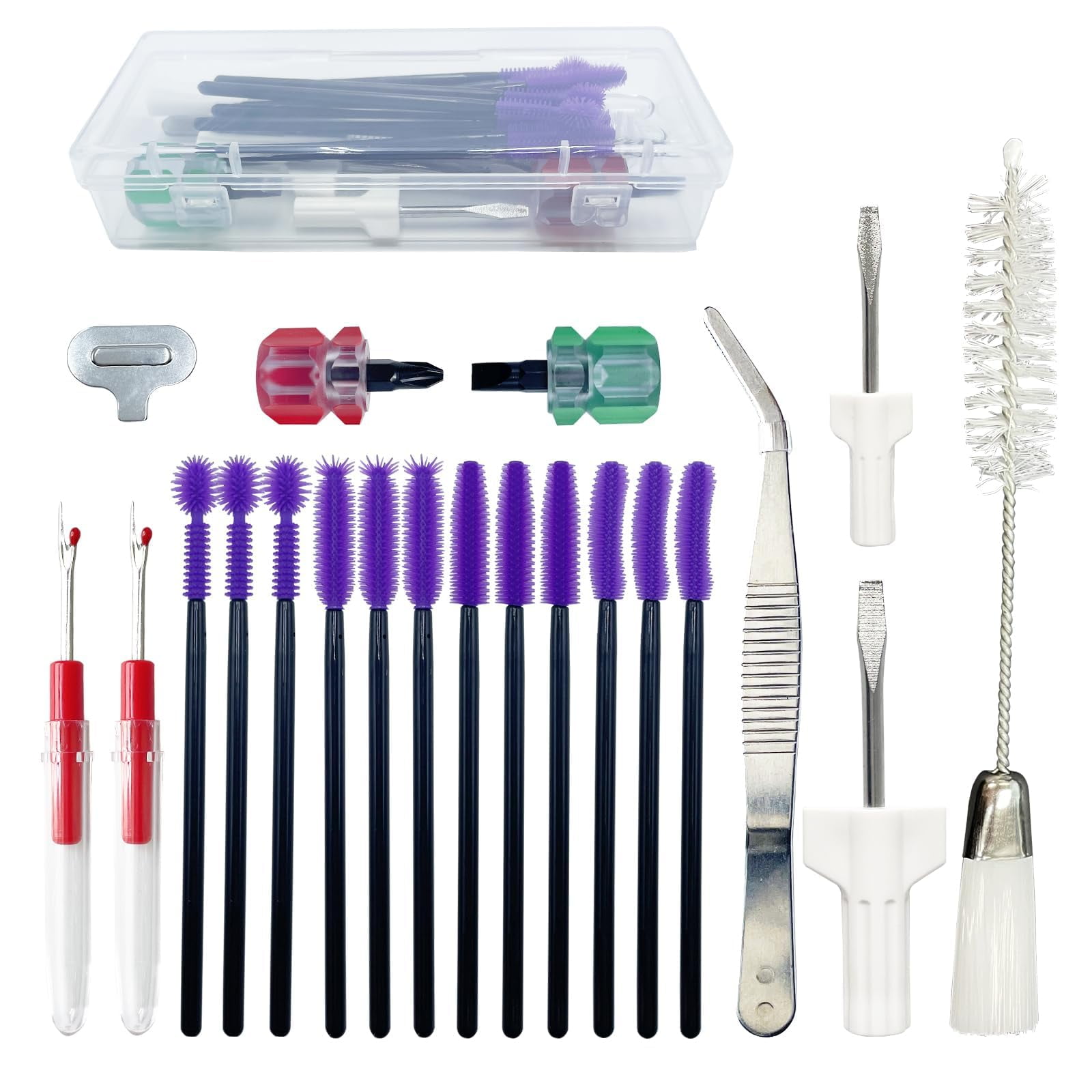21 Pieces Sewing Machine Cleaning Kit,Sewing Machine Repair Include ...