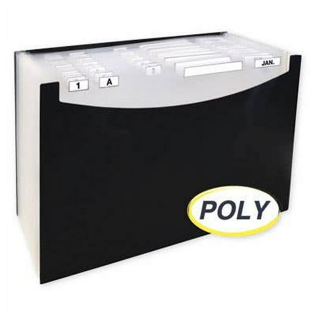 21-Pocket Stand-Up Design Expanding File, 12" Expansion, 21 Sections, 1 ...