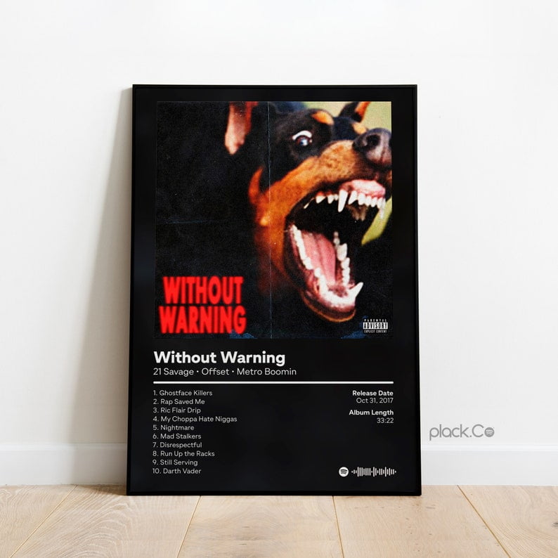 21 Savage & Offset, Metro Boomin - Without Warning - Custom Album ...