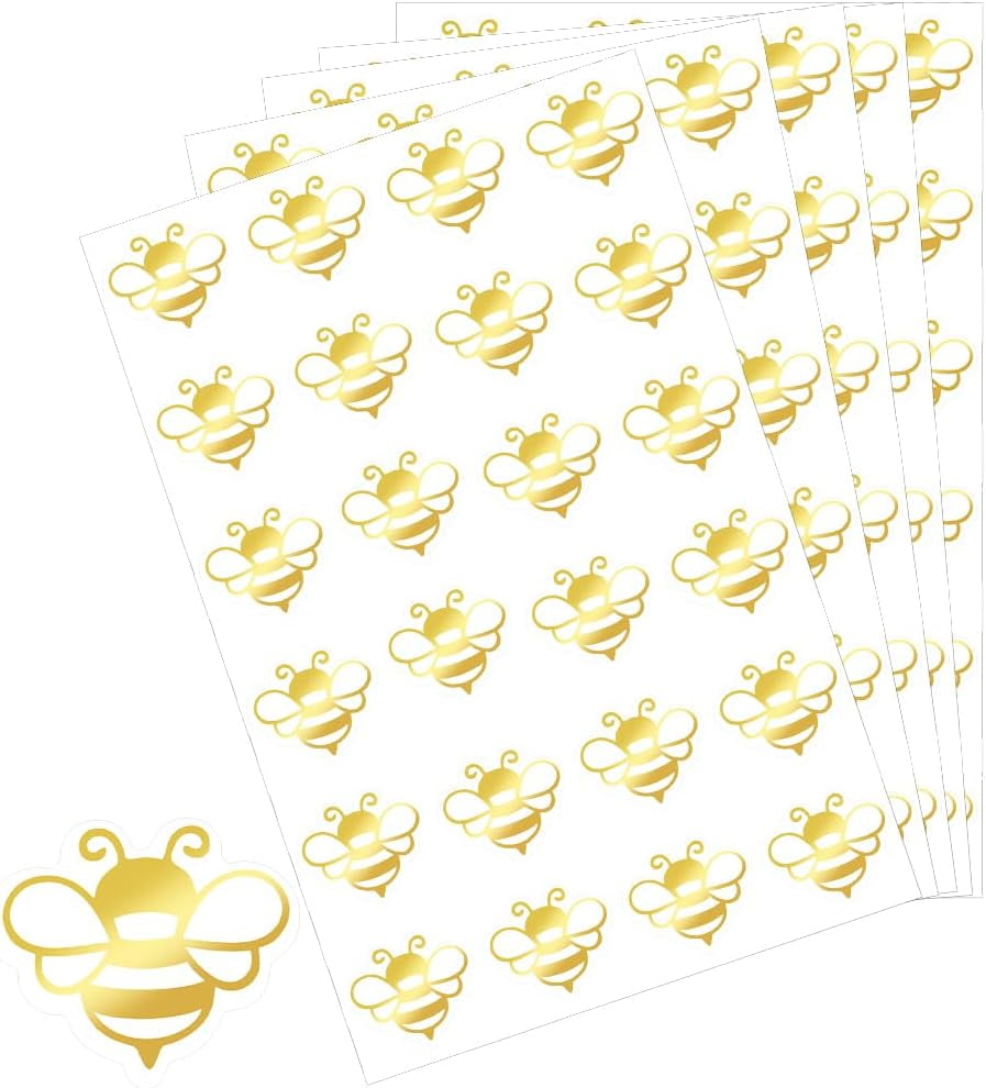 21 Sheet Gold Foil Self-adhesive Stickers for DIY oto Album Diary ...