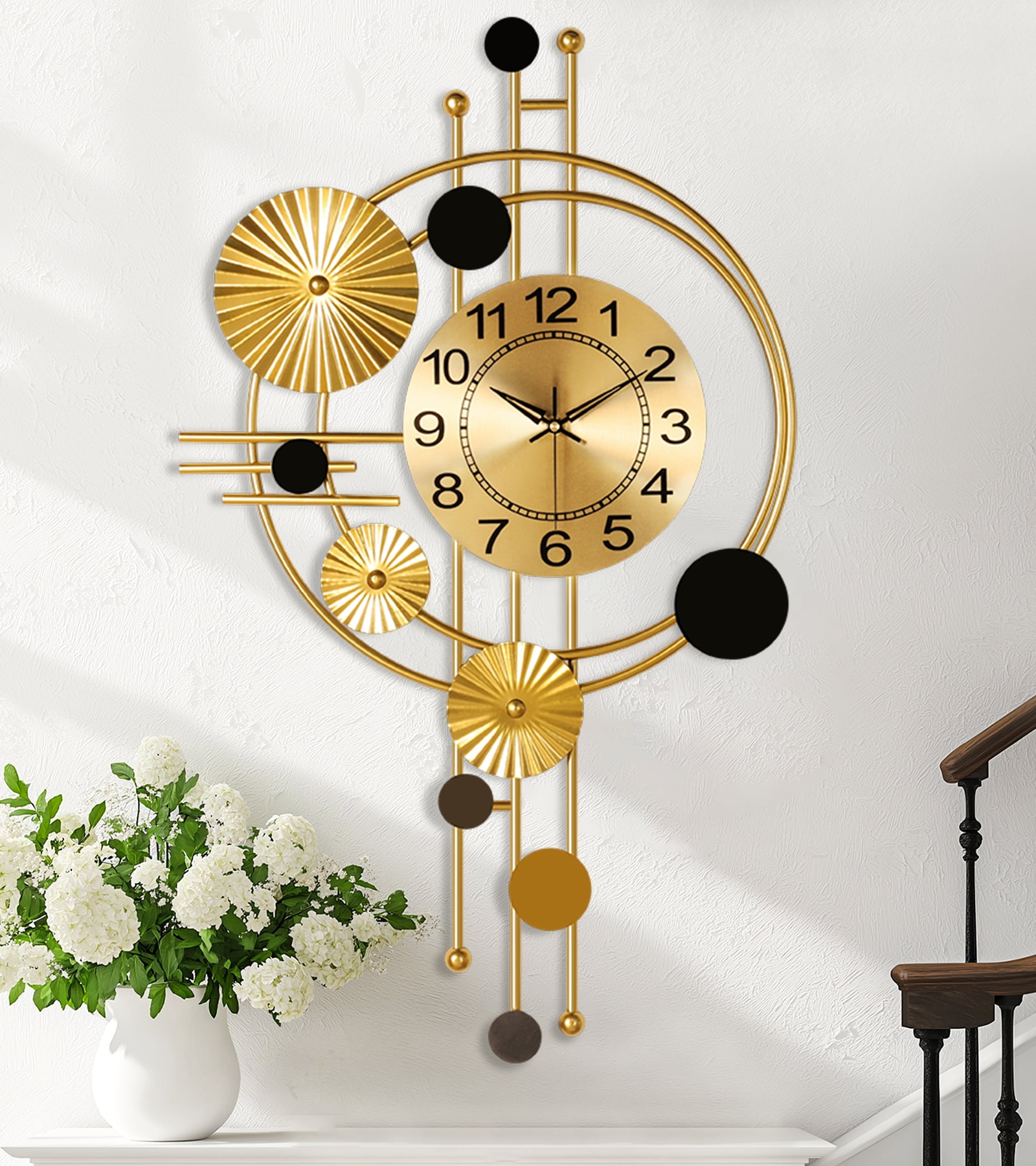 Wall Clock,30" Large Wall Clock, Modern Clocks for Living Room ...