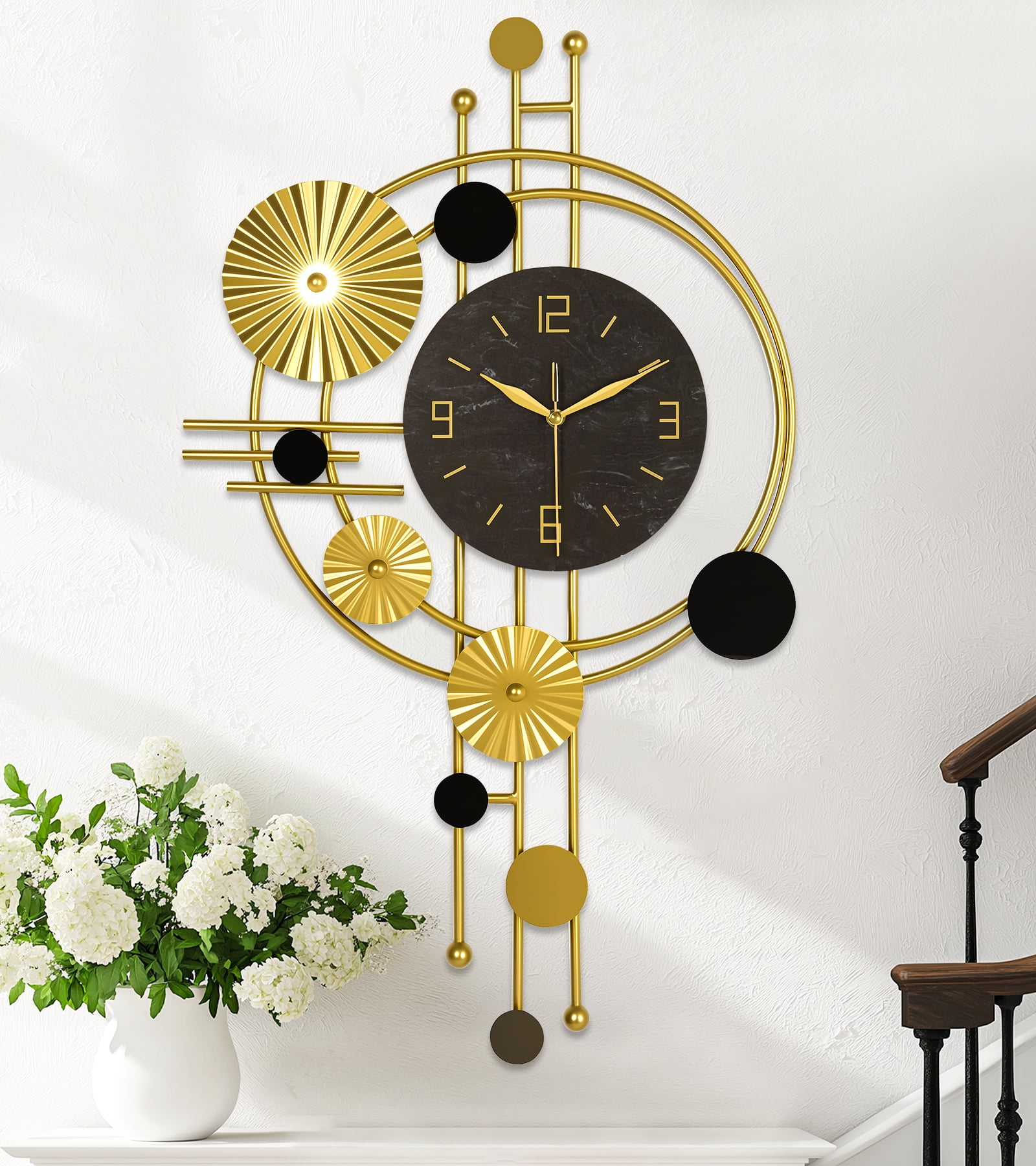 Wall Clock,30" Large Wall Clock, Modern Clocks for Living Room ...