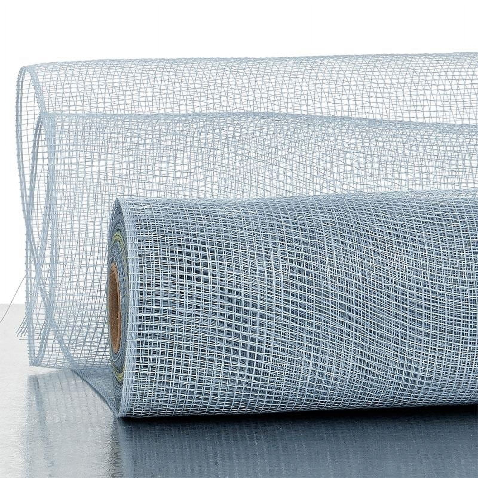 21" X 10 Yards Silver Deco Mesh by Paper Mart - Walmart.com