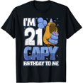 21 Years Capy Birthday To Me Men 21St Birthday Capybara Unisex S-5XL T ...