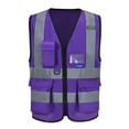 21 colour High visibility viz vest hi vis viz reflective safety vests ...