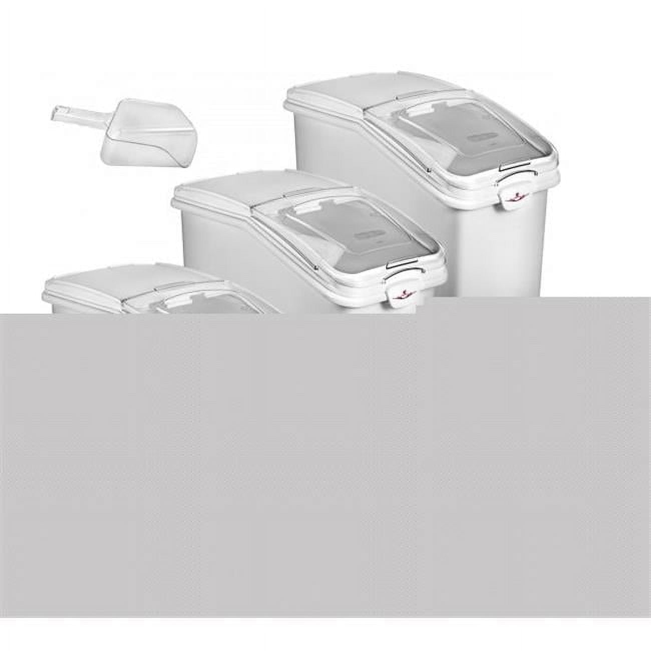 21 gal Dry Ingredient Storage Bin with Caster - Pack of 3 - Walmart.com