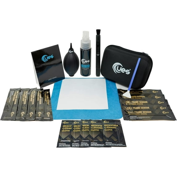 21-in-1 Camera Cleaning Kit: 10 Full-Frame Sensor Cleaning Swabs, 5 ...