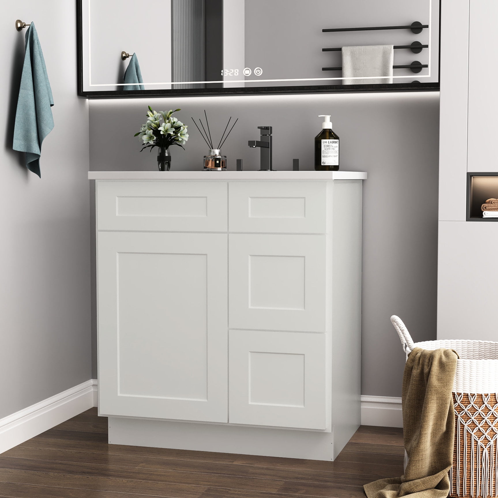 21 in. D, Plywood Sink Base - Sturdy and Durable - Multiple ...